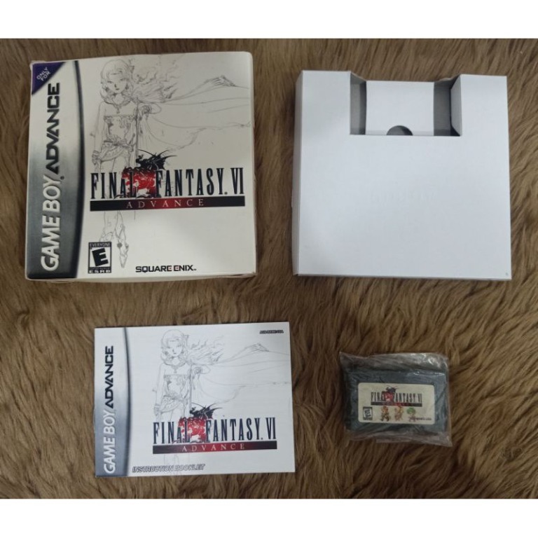Gameboy Advance GBA Final Fantasy VI Advance, Video Gaming, Video Games ...