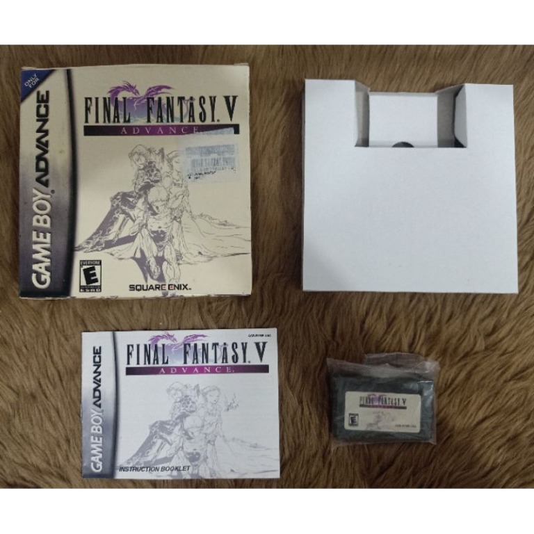 Gameboy Advance GBA Final Fantasy V Advance, Video Gaming, Video Games ...