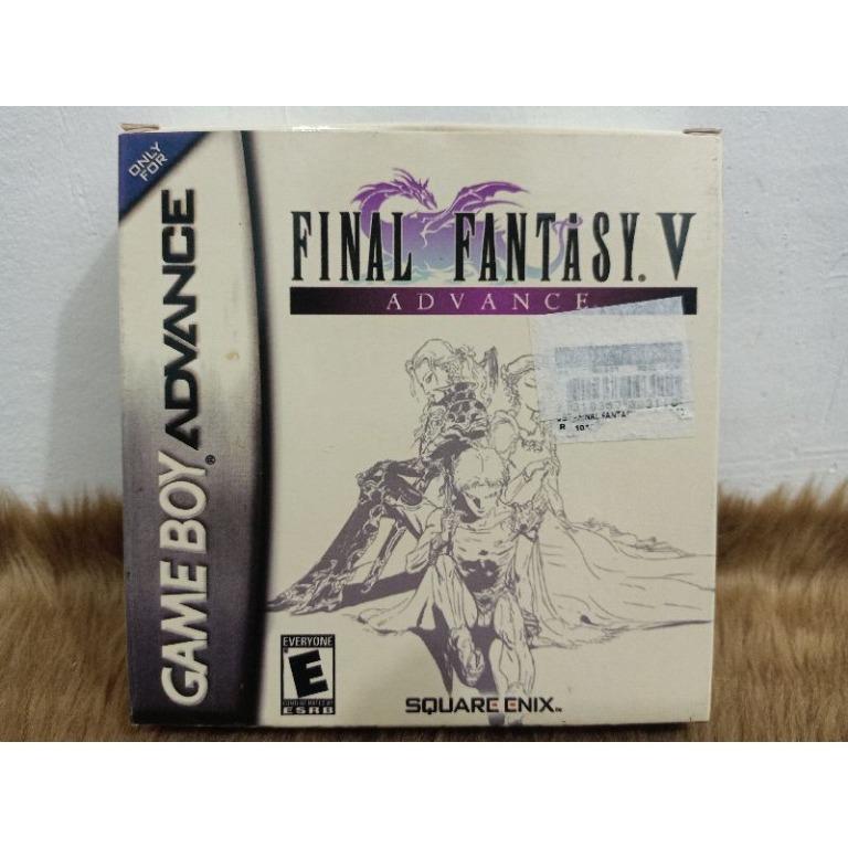 Gameboy Advance GBA Final Fantasy V Advance, Video Gaming, Video Games ...