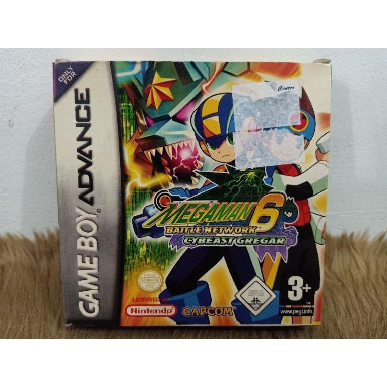 Gameboy Advance GBA Megaman 6 Battle Network Cybeast Gregar, Video ...