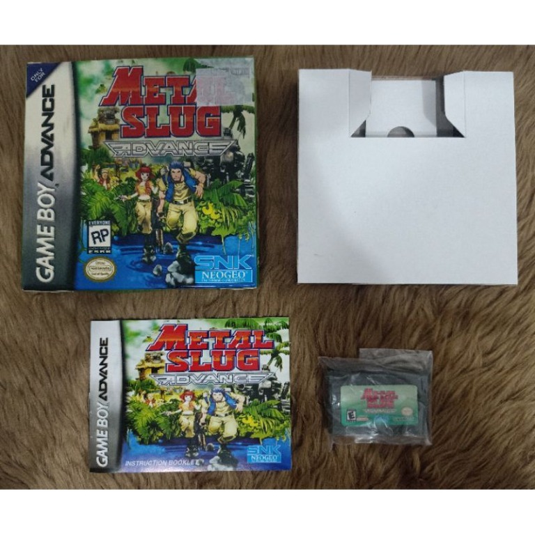 Gameboy Advance GBA Metal Slug Advance, Video Gaming, Video Games ...
