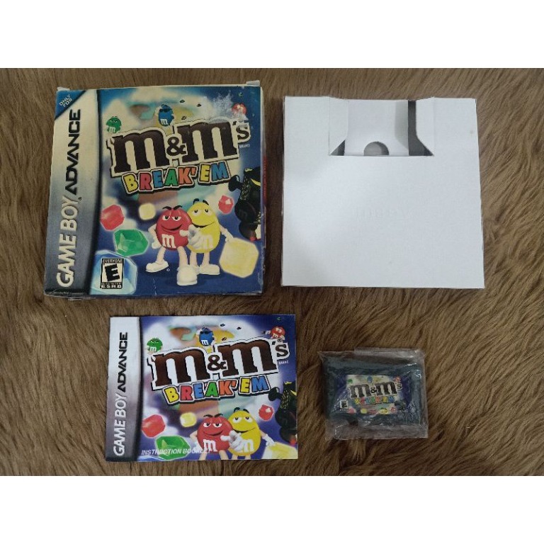 Gameboy Advance GBA M&M Break em, Video Gaming, Video Games, Nintendo ...