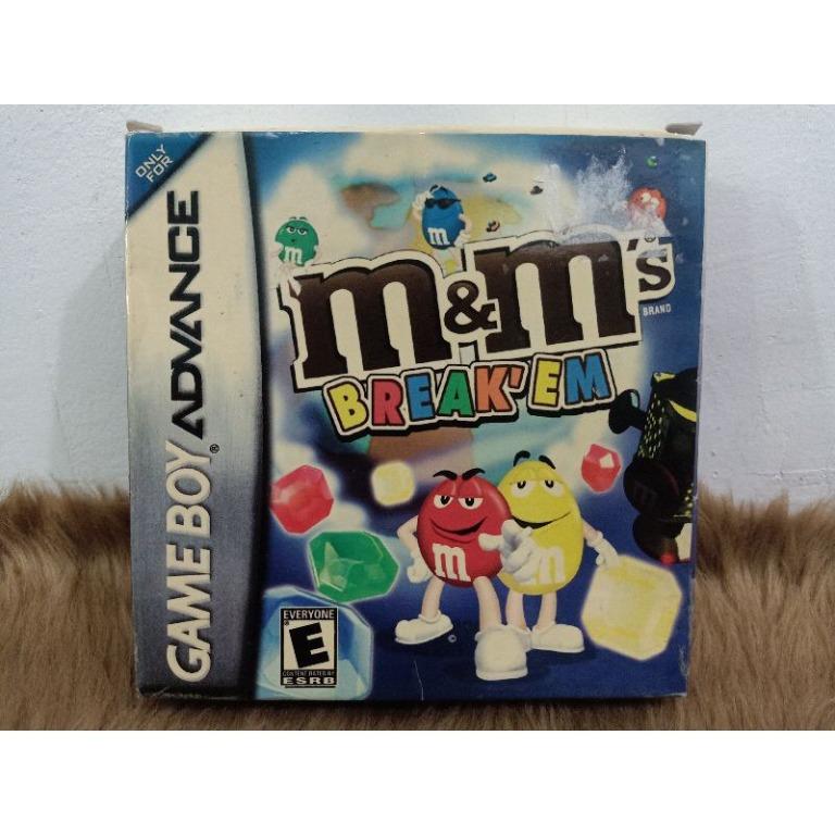 Gameboy Advance GBA M&M Break em, Video Gaming, Video Games, Nintendo ...