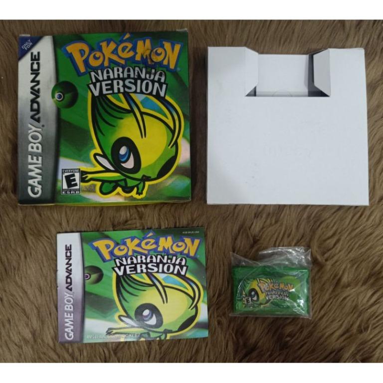 Gameboy Advance GBA Pokemon Naranja, Video Gaming, Video Games ...