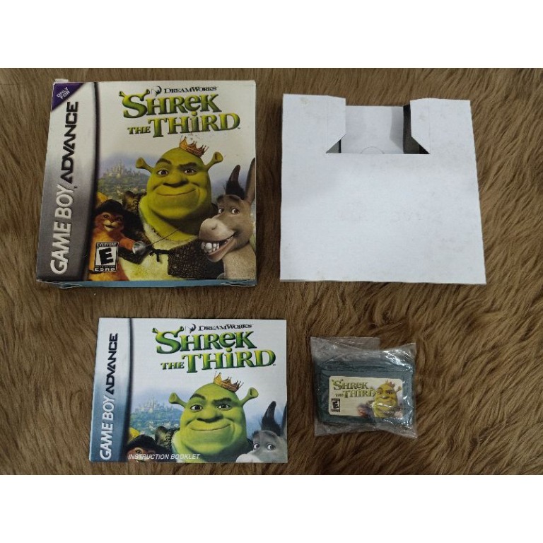 Gameboy Advance GBA Shrek The Third, Video Gaming, Video Games ...
