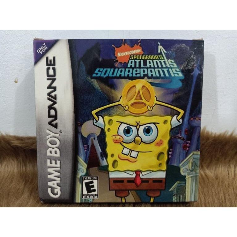 Gameboy Advance GBA SpongeBob Atlantis Squarepantis, Video Gaming ...