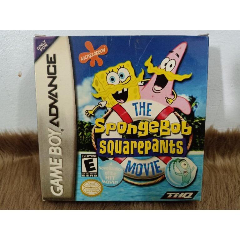 Gameboy Advance GBA SpongeBob Squarepants The Movie, Video Gaming ...