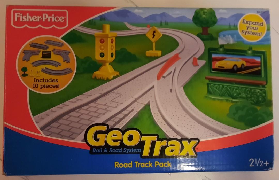 Geo Trax Road Track Pack Fisher Price, Hobbies & Toys, Toys & Games on ...