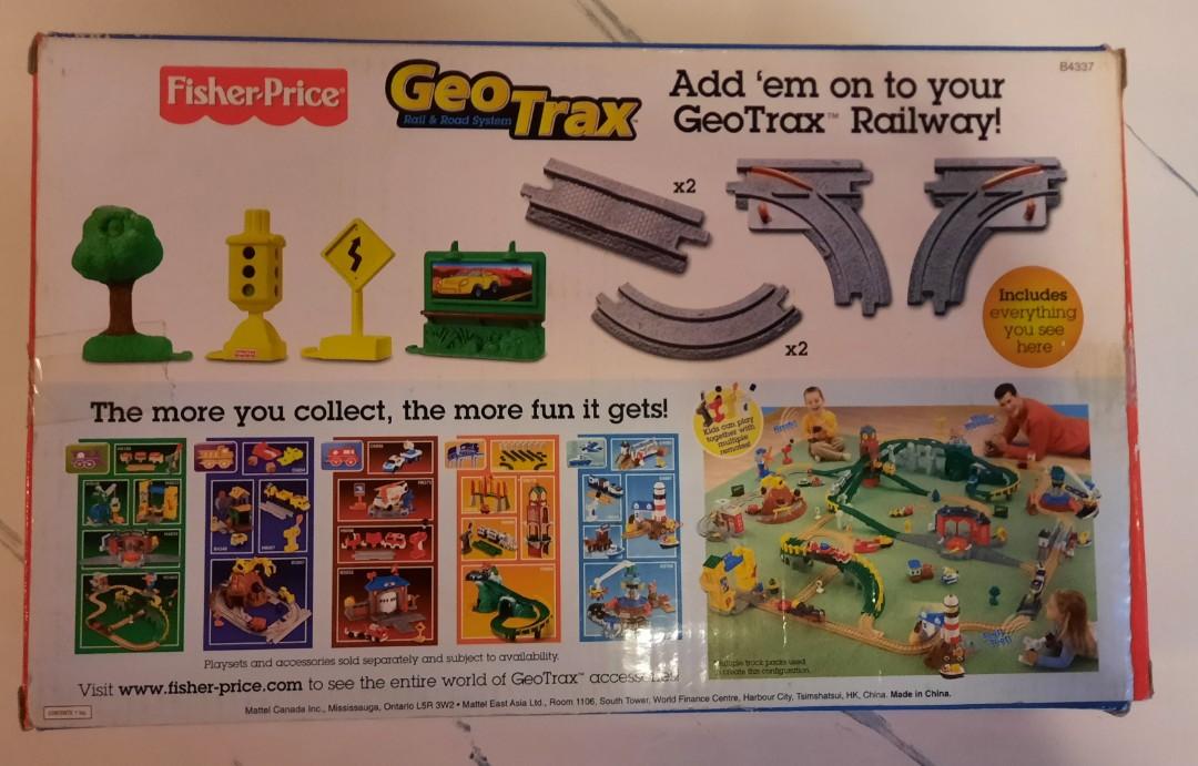 Geo Trax Road Track Pack Fisher Price, Hobbies & Toys, Toys & Games on ...