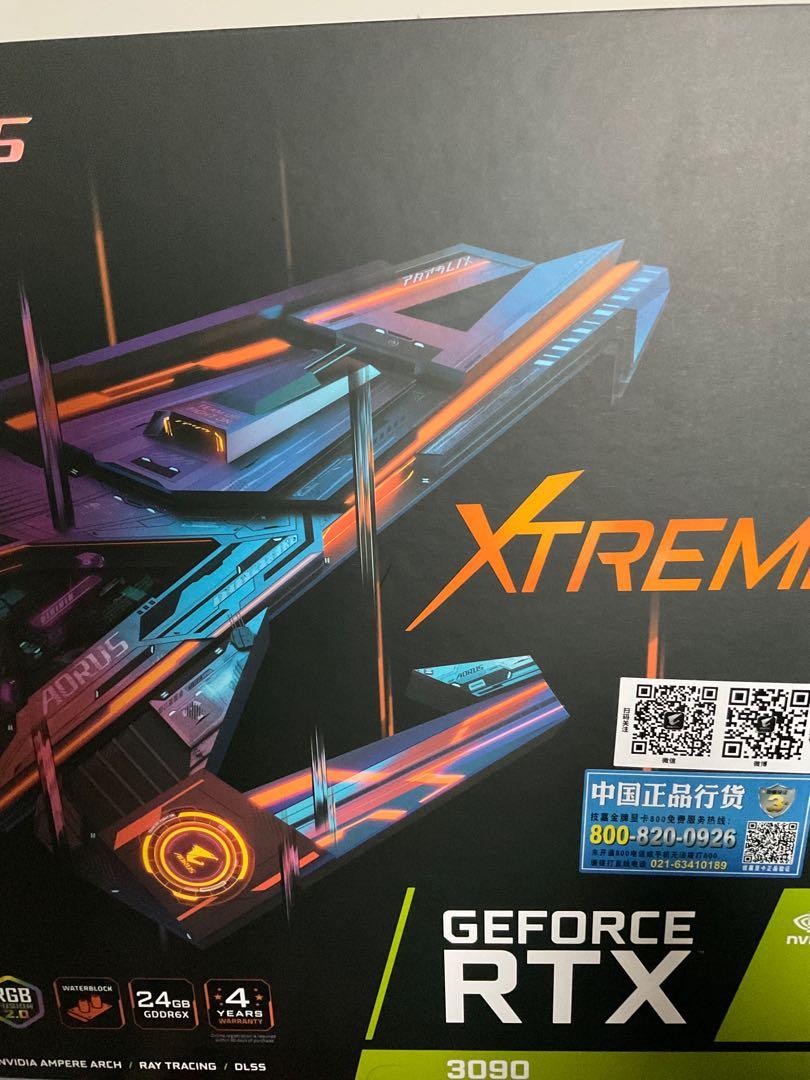 Dual GPU RTX 3090 Gigabyte waterforce mining whole set with EKWB liquid ...