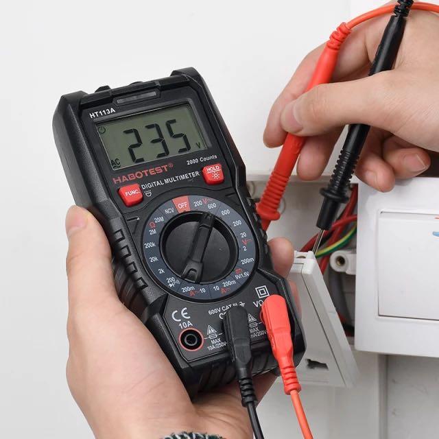 Habotest HT113A 600V 10A Digital Multimeter Tester Professional ...