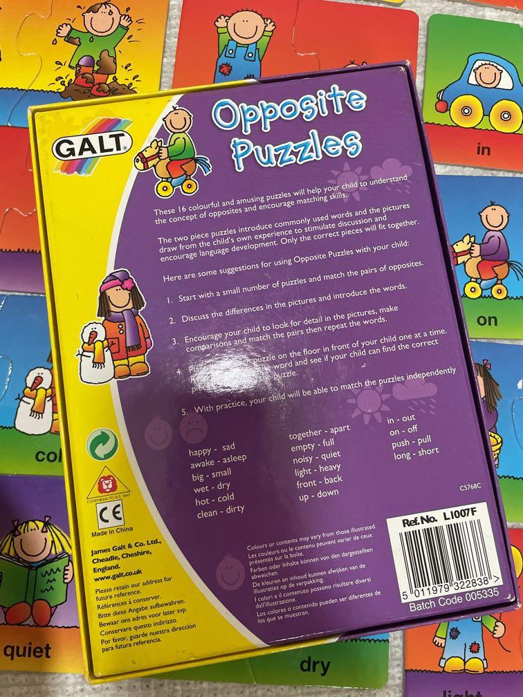 Halt Opposite Puzzles, Hobbies & Toys, Toys & Games on Carousell