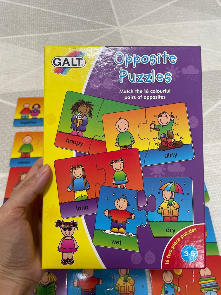 Halt Opposite Puzzles, Hobbies & Toys, Toys & Games on Carousell