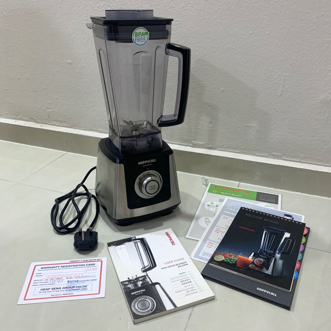 HAPPYCALL Blender High Speed Axlerim, TV & Home Appliances, Kitchen ...