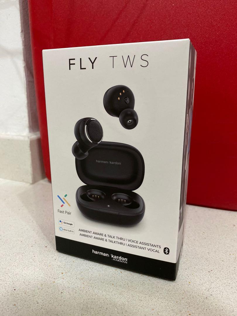BNIB Harmon Kardon Fly TWS, Audio, Earphones on Carousell