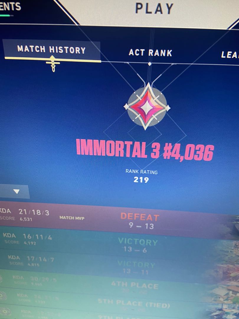 Immo3 valorant boosting service, Video Gaming, Gaming Accessories, Game ...