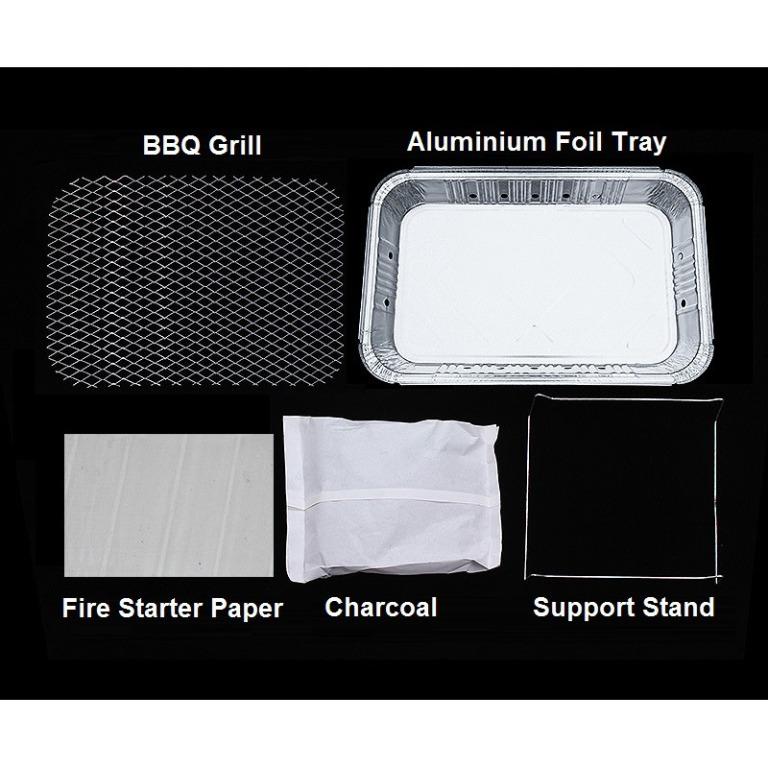 Instant BBQ Pit Quick Setup Portable bbq Disposable bbq Indoor and ...