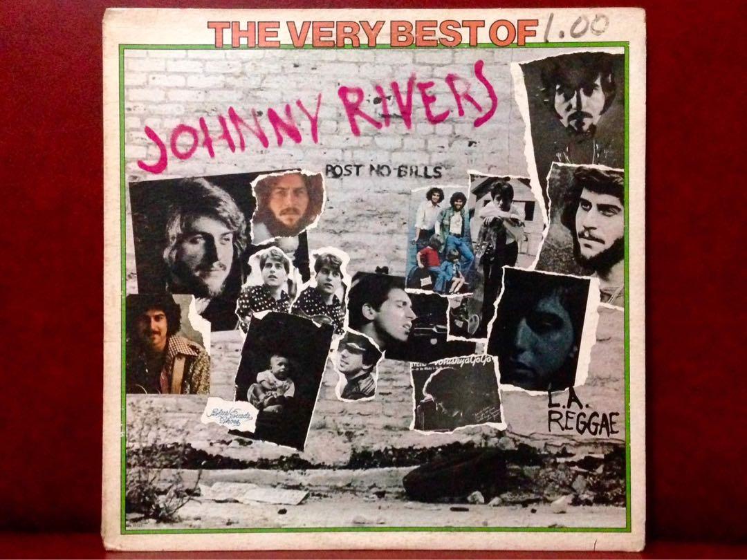 JOHNNY RIVERS LP Long Playing Vinyl Record Plaka Album, Hobbies & Toys ...