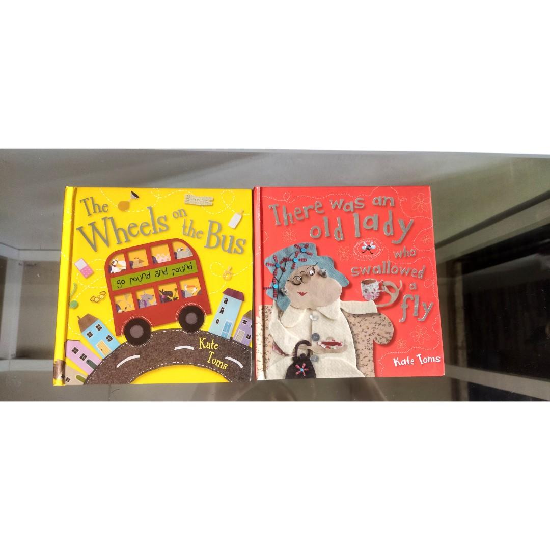 Kate Toms The Wheels on the Bus / There Was an Old Lady Who Swallowed a ...
