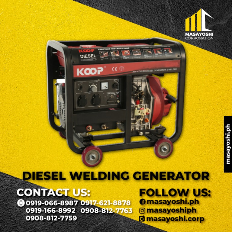 Koop Diesel Welding Generator, Power Supply, Generator, Commercial ...