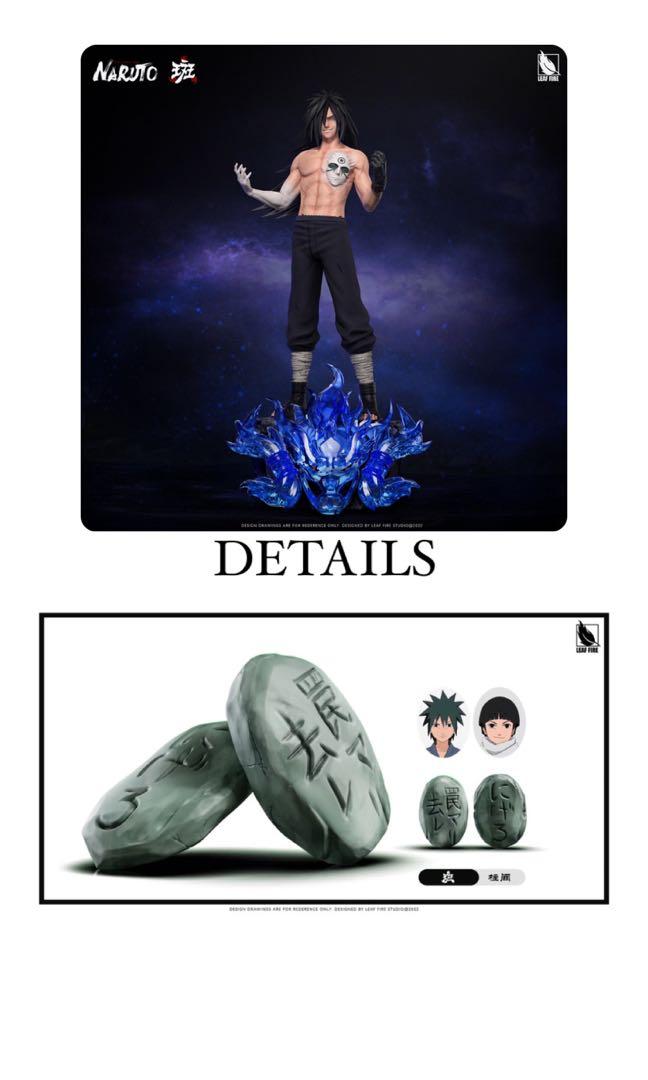 Leaf Fire Studio - Uchiha Madara, Hobbies & Toys, Toys & Games on Carousell