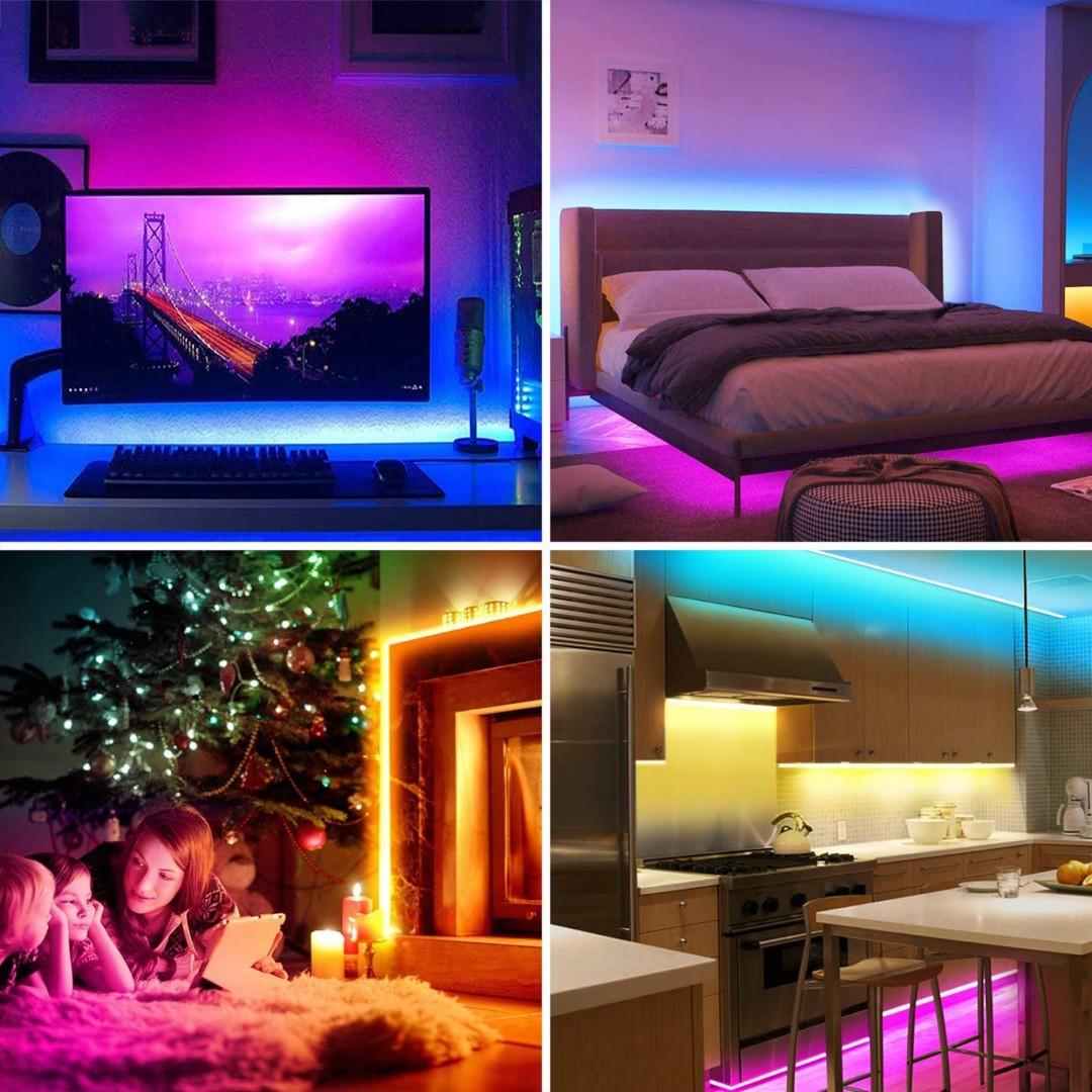 LED STRIP LIGHT , OMERIL LED STRIP LIGHT WITH REMOTE FOR HOME , ROOM ...