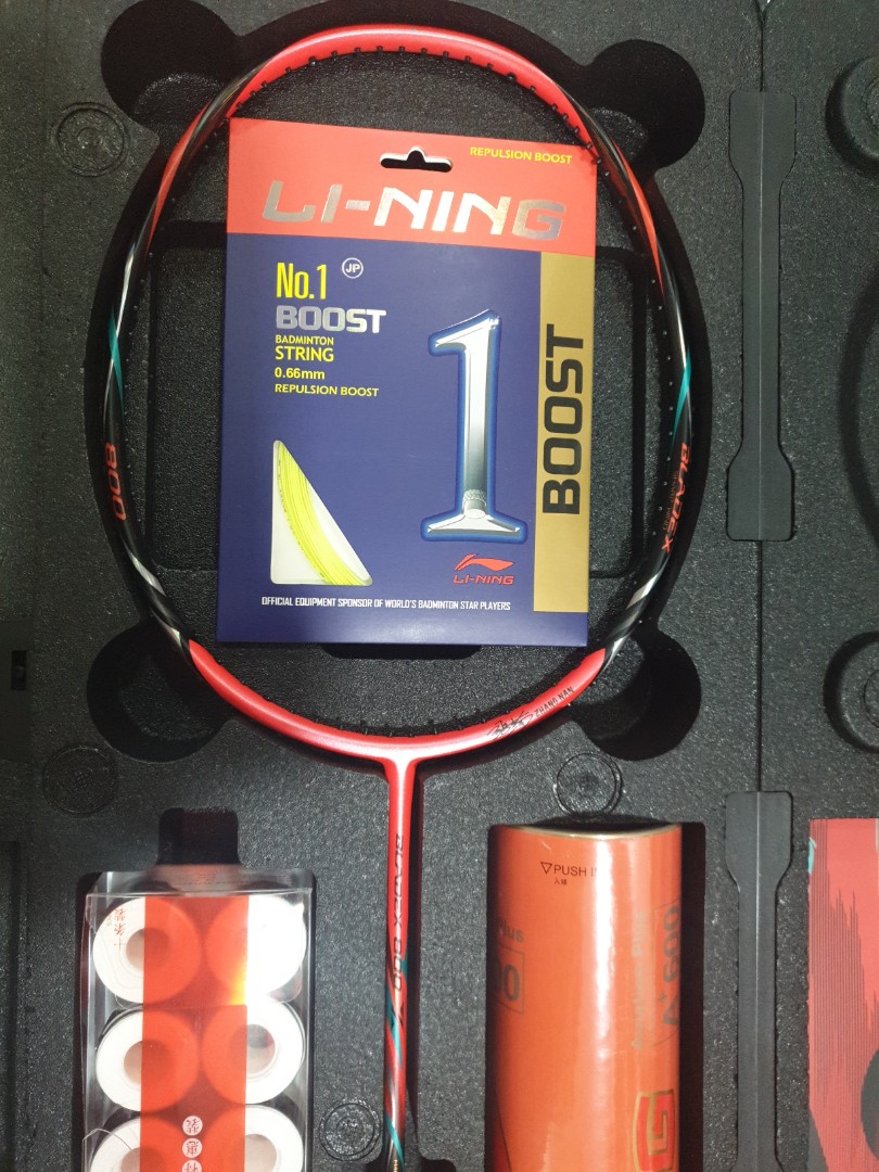 Li Ning Bladex 800 VIP Set, Sports Equipment, Sports & Games, Racket ...