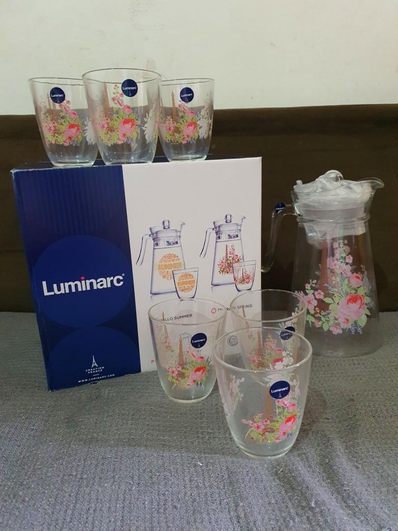 Luminarc Glassware Set, Furniture & Home Living, Kitchenware ...