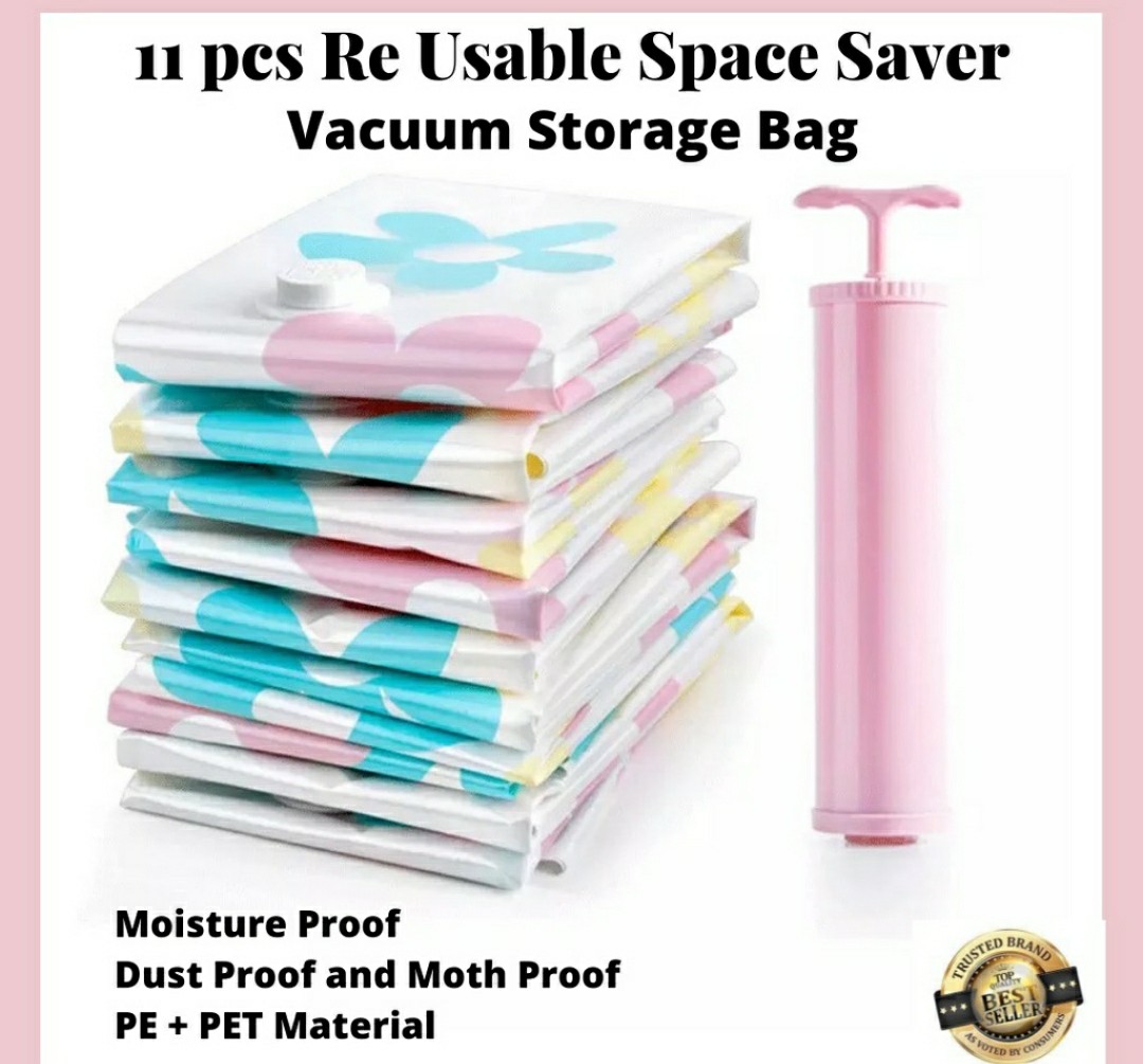 Manual vacuum Pump for plastic storage, Furniture & Home Living ...