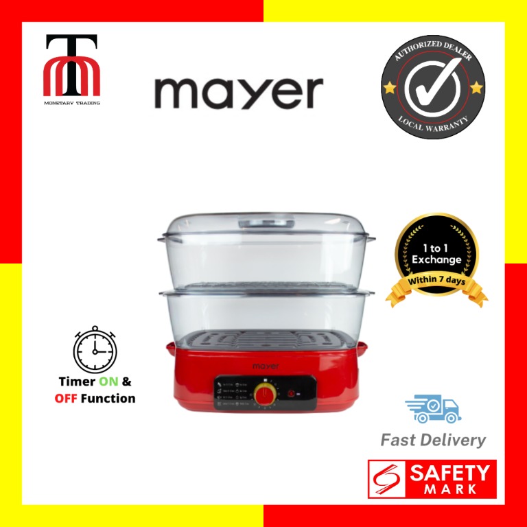 Mayer 28L Food Steamer (MMFS28), TV & Home Appliances, Kitchen ...