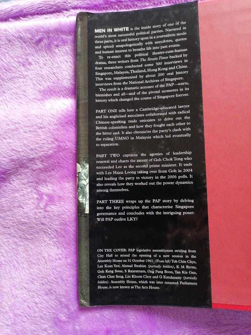 Men in white : the untold story of Singapore's ruling political party ...