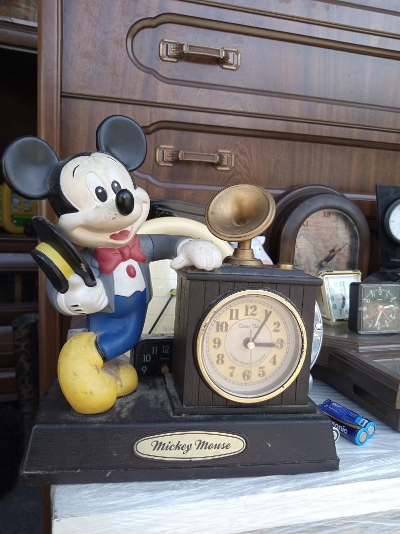Mickey mouse alarm clock, Furniture & Home Living, Home Decor, Clocks ...