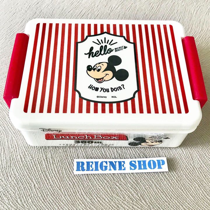 MICKEY MOUSE FOOD CONTAINER / LUNCH BOX, Furniture & Home Living ...