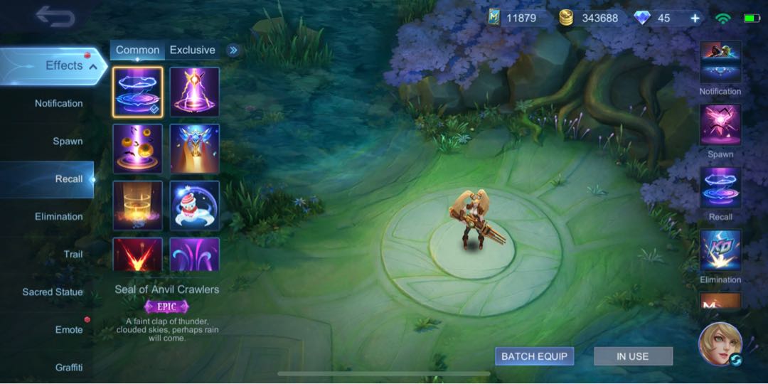 MLBB STACKED ACCOUNT WITH EPIC RECALL, Video Gaming, Gaming Accessories ...