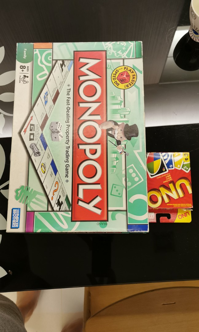Monopoly and UNO, Hobbies & Toys, Toys & Games on Carousell