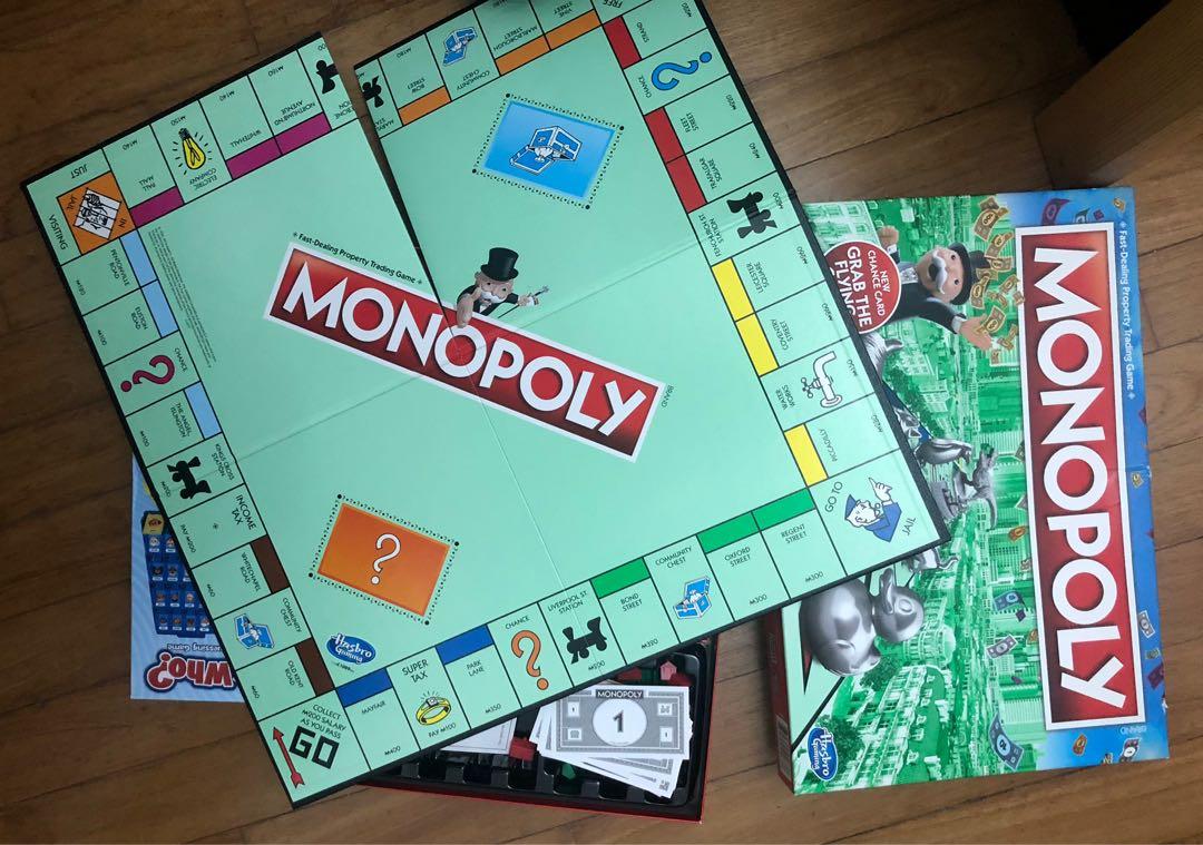 Monopoly Board Game and Guess Who, Hobbies & Toys, Toys & Games on ...
