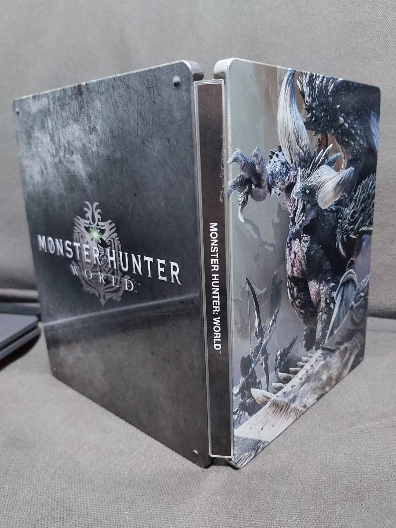 Monster Hunter World Steelbook and Custom Jewel Case with Game, Video ...
