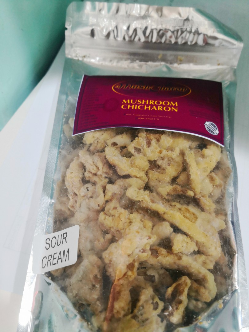Mushroom Chicharon, Food & Drinks, Packaged & Instant Food on Carousell