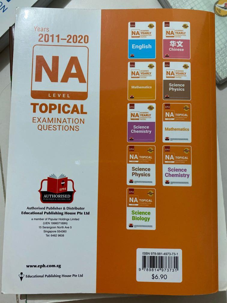 NA N level Math Topical TYS, Hobbies & Toys, Books & Magazines ...