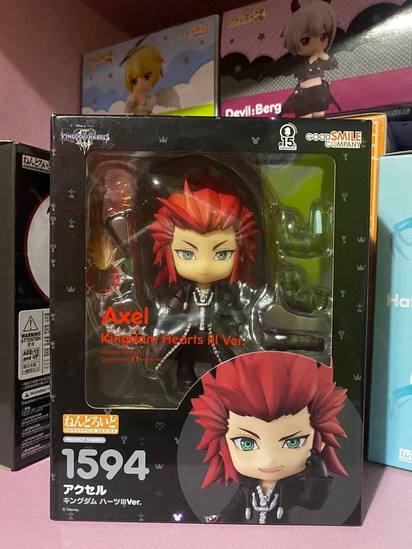 Nendoroid Axel:Kingdom Hearts, Hobbies & Toys, Toys & Games on Carousell