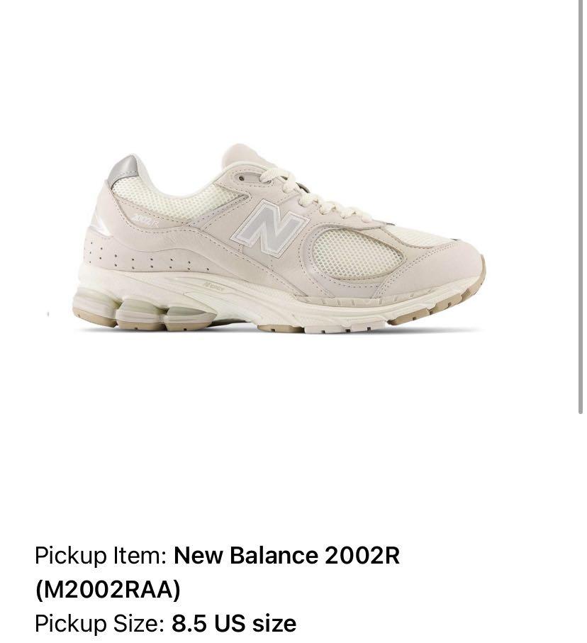 *BELOW RETAIL PRICE* New Balance 2002R (M2002RAA) White and Ivory, Men ...