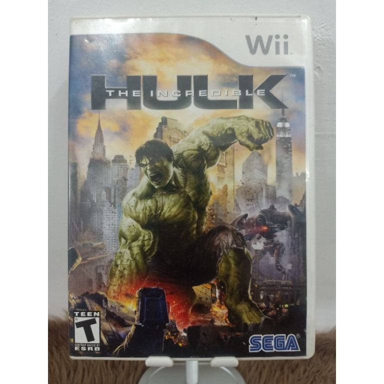 Nintendo Wii The Incredible Hulk (Original US), Video Gaming, Video ...