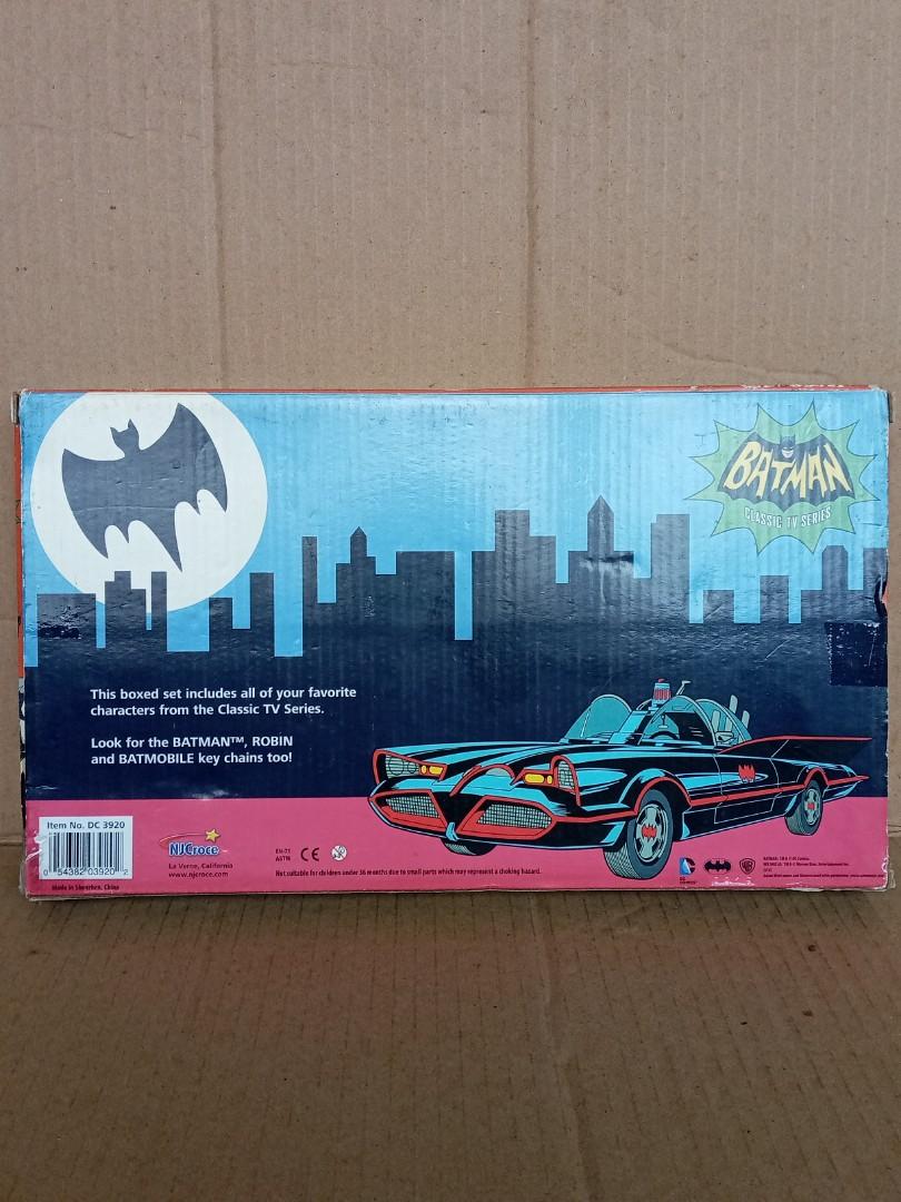 NJ Croce Batman 1966 TV Series Batman Bendable Figures Box Set, Hobbies ...