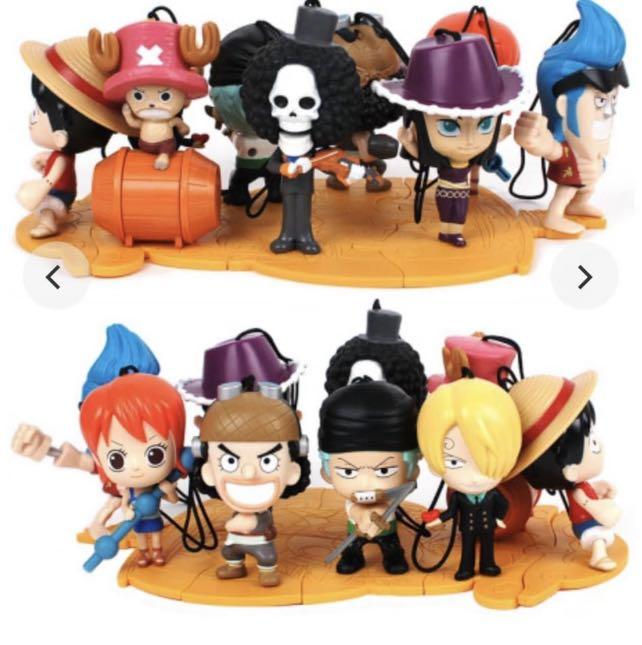 One Piece complete set Mcdo (9pcs.), Hobbies & Toys, Toys & Games on ...