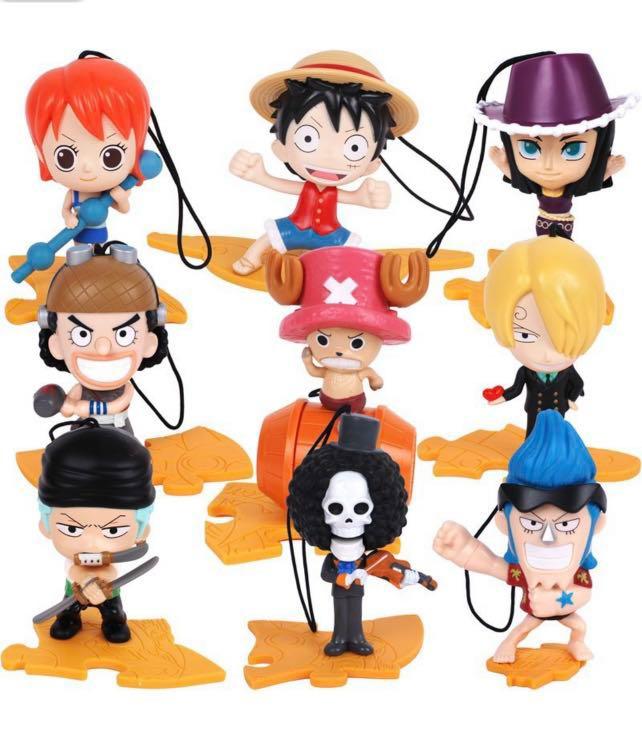 One Piece complete set Mcdo (9pcs.), Hobbies & Toys, Toys & Games on ...
