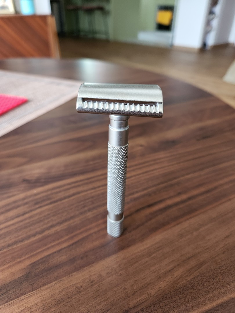 Parker 55SL-SC - Semi-Slant Safety Double Edge Razor Satin Chrome ...