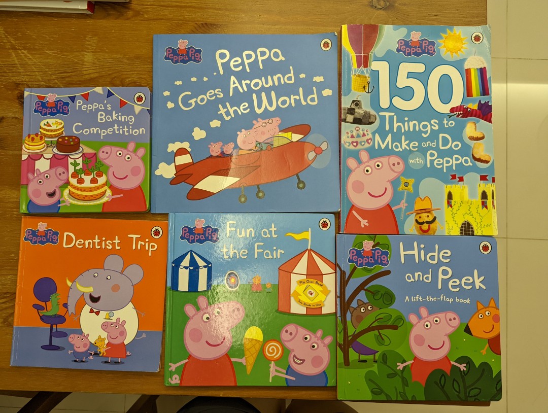 Peppa Pig books (Hardcover and soft covers), Hobbies & Toys, Books ...