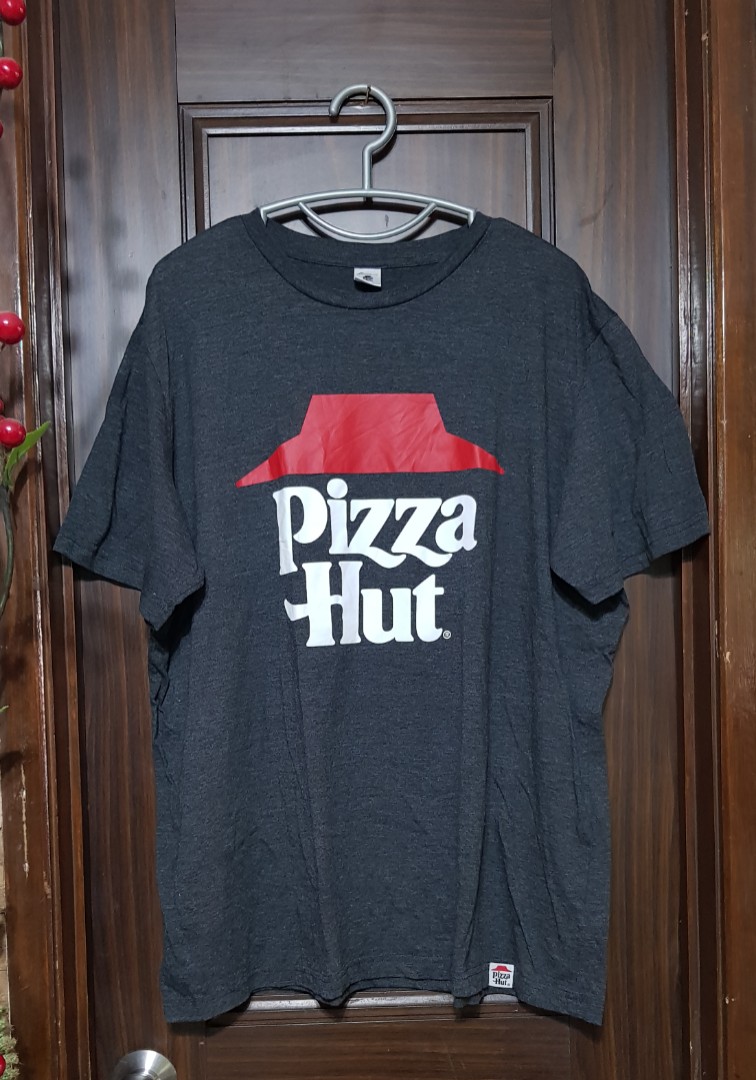 PIZZA HUT LOGO SHIRT, Men's Fashion, Tops & Sets, Tshirts & Polo Shirts ...