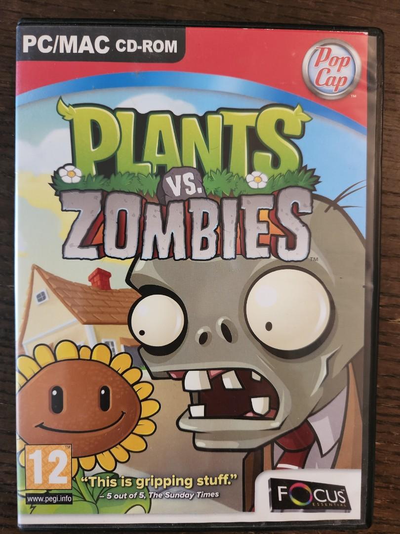 Plants vs. Zombies PC / MAC CD-ROM V23, 電子遊戲, 電子遊戲, 其他 - Carousell