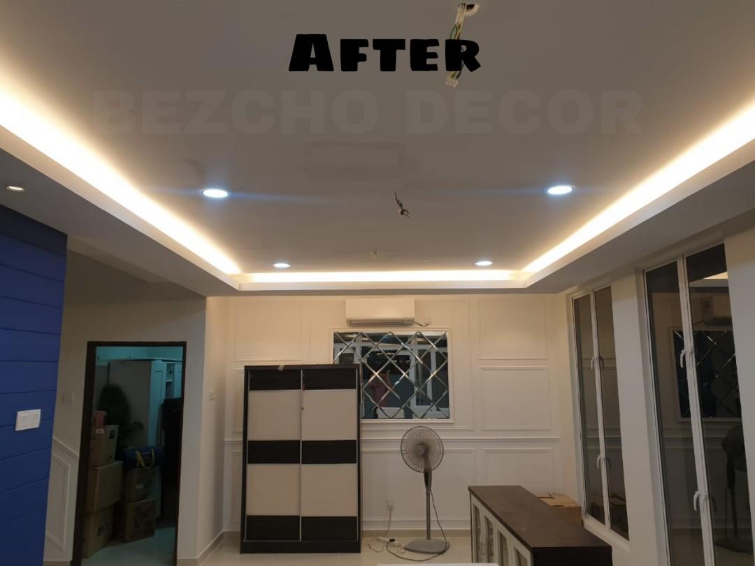 Plaster Ceiling L Box Design | Shelly Lighting